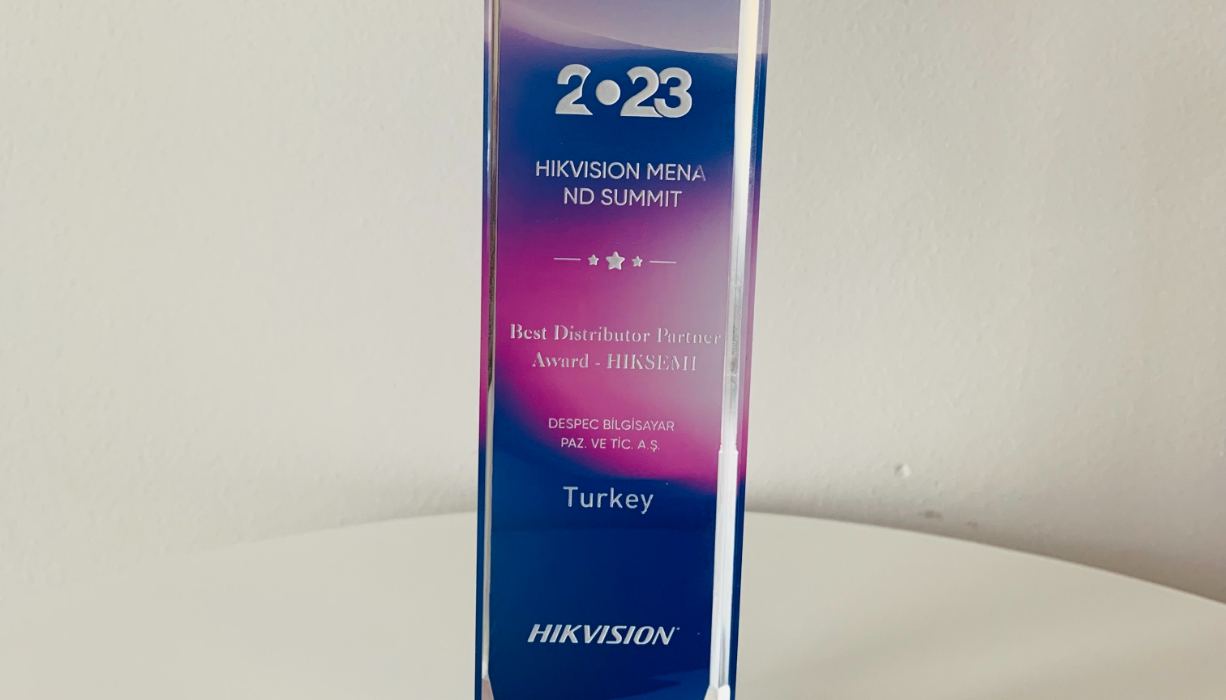 Despec AŞ is awarded the Best Distributor - Hiksemi Award by Hikvision ...